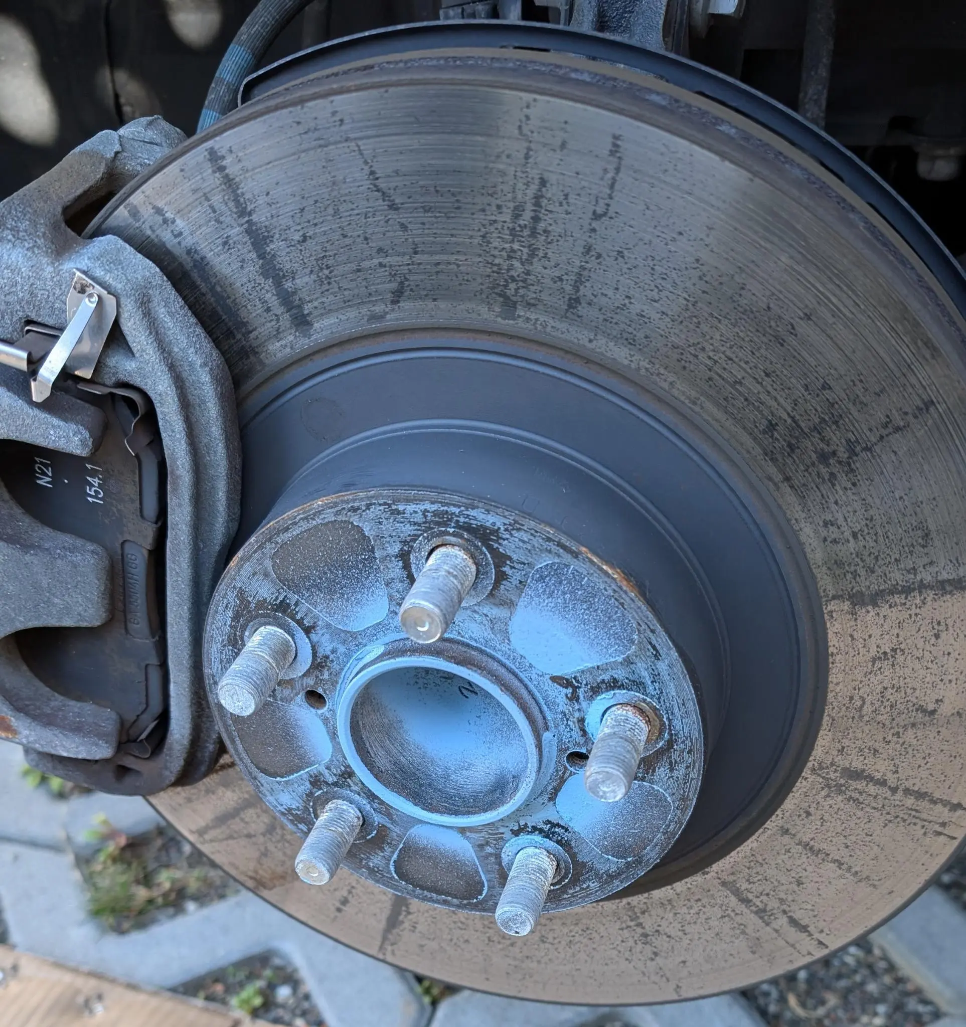 GR86 - Rusty Wheel hubs | Toyota GR Forum for owners of GR Yaris, GR86 ...