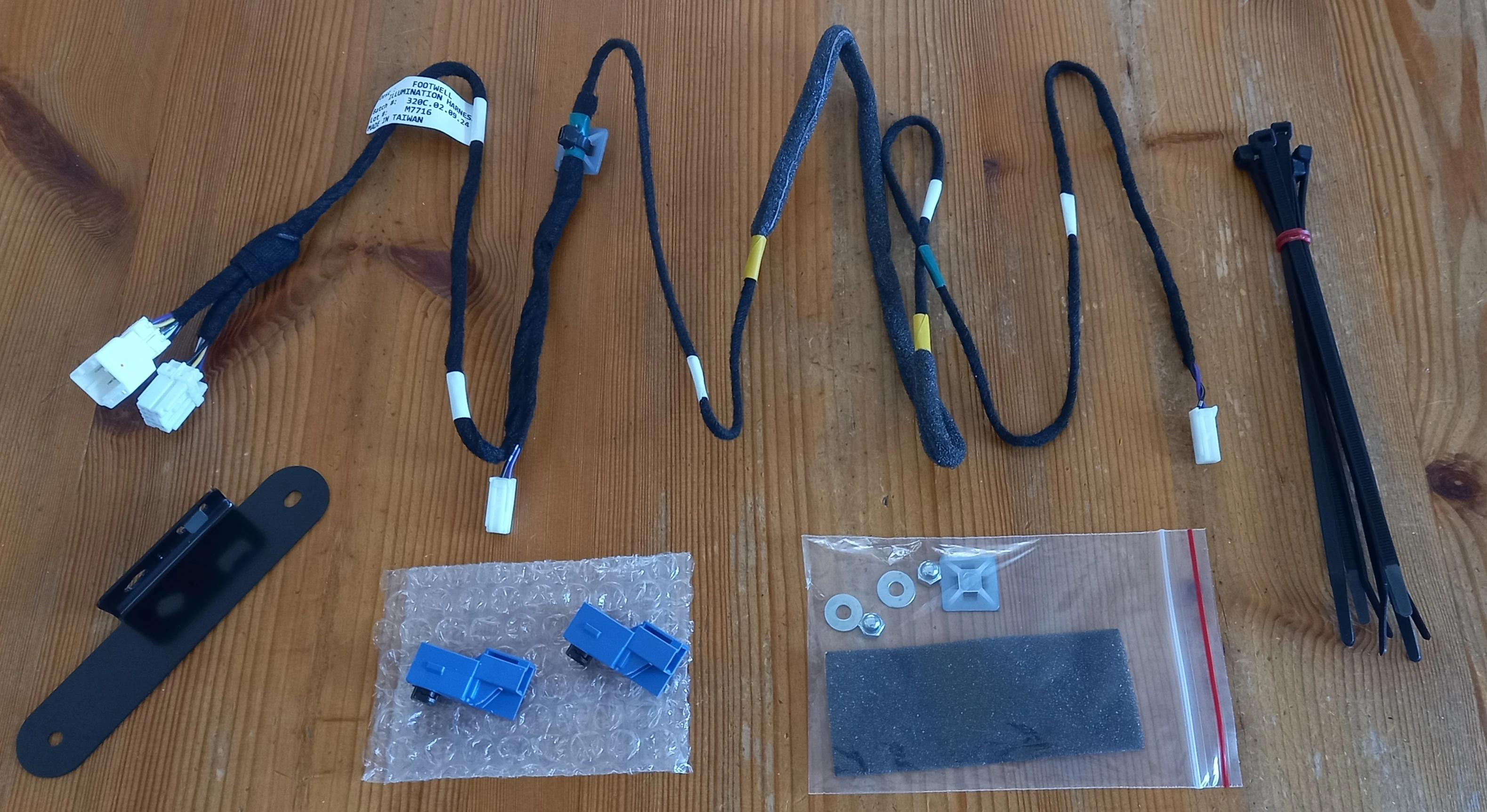 GR86 - Footwell Lighting kit in a Right Hand Drive car | Toyota GR ...