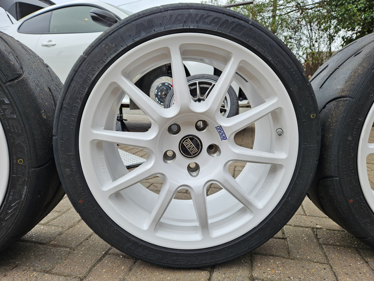 Expired - Braid Fullrace A wheels with nearly new AR1s + extra part ...