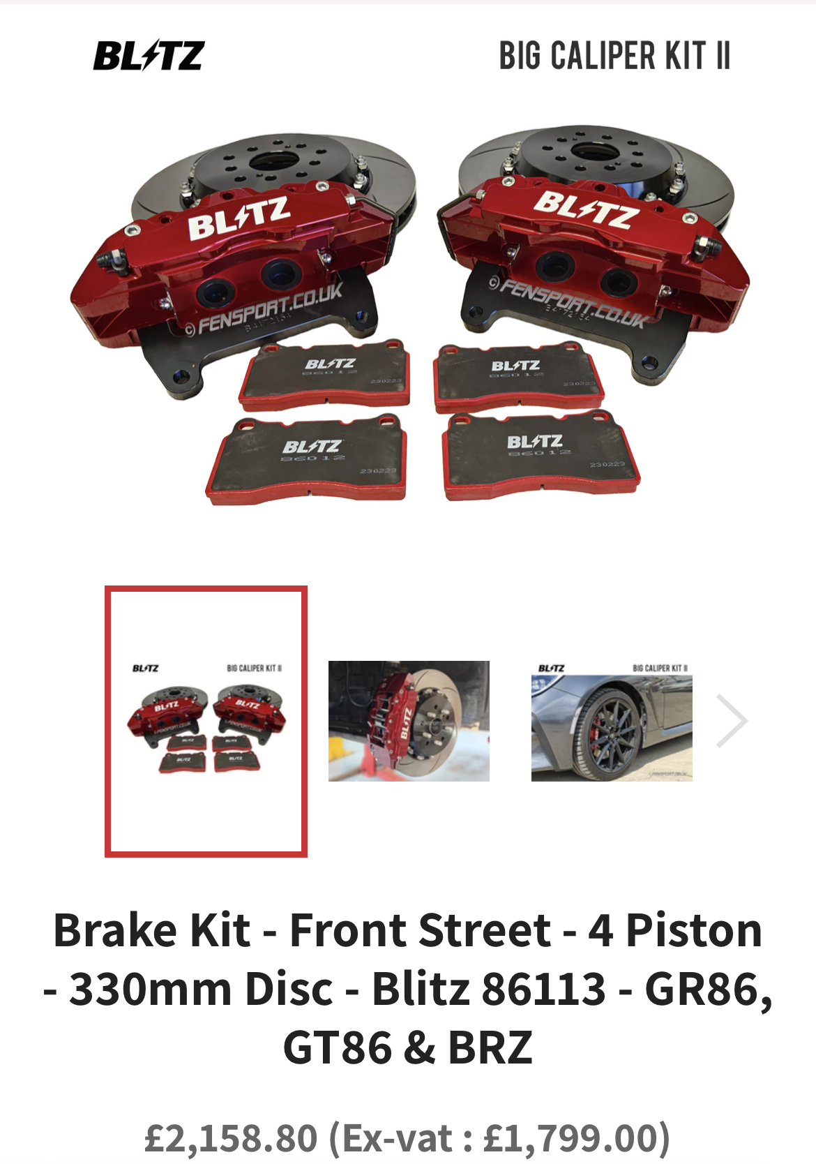 GR86 - Brake Upgrades & Wheel Spacers | Toyota GR Forum for owners of ...