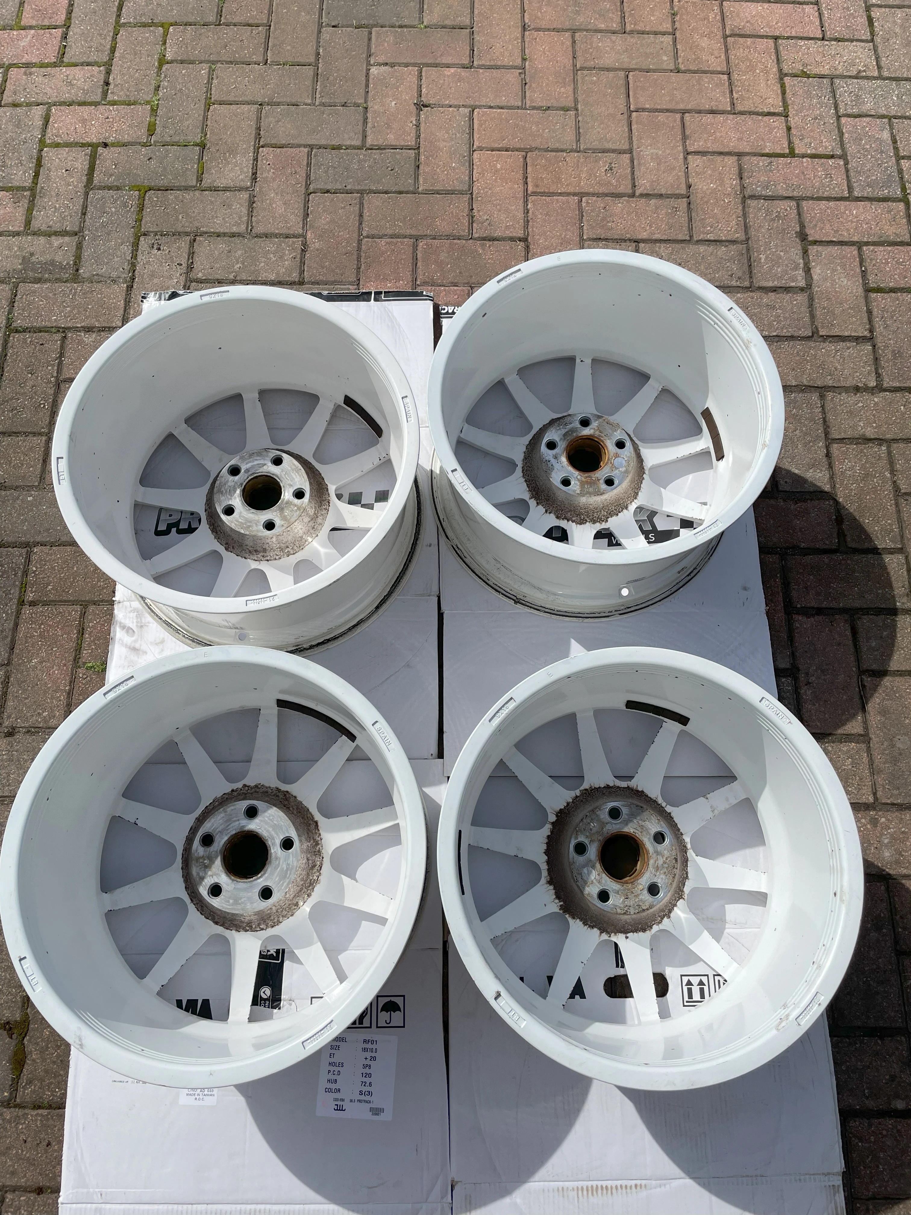 Sold - Braid FullRace A Wheels | Toyota GR Forum for owners of GR Yaris ...