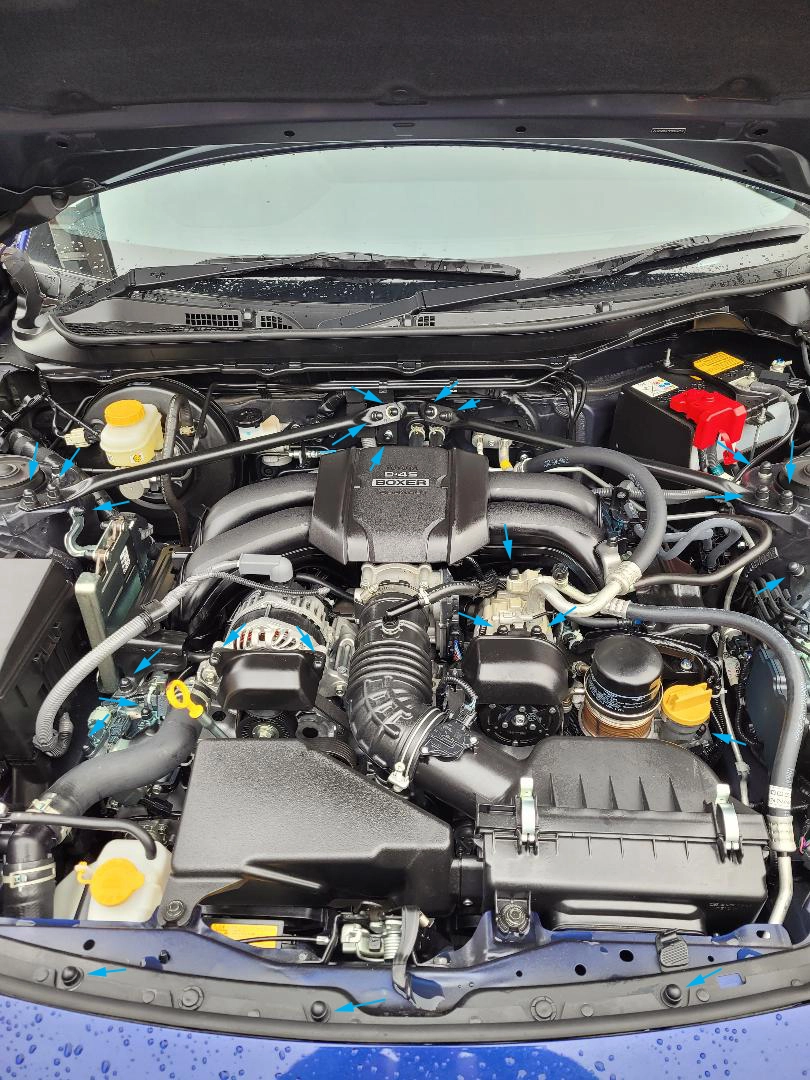 GR86 - Plastic covers for nuts and bolts | Toyota GR Forum for owners ...