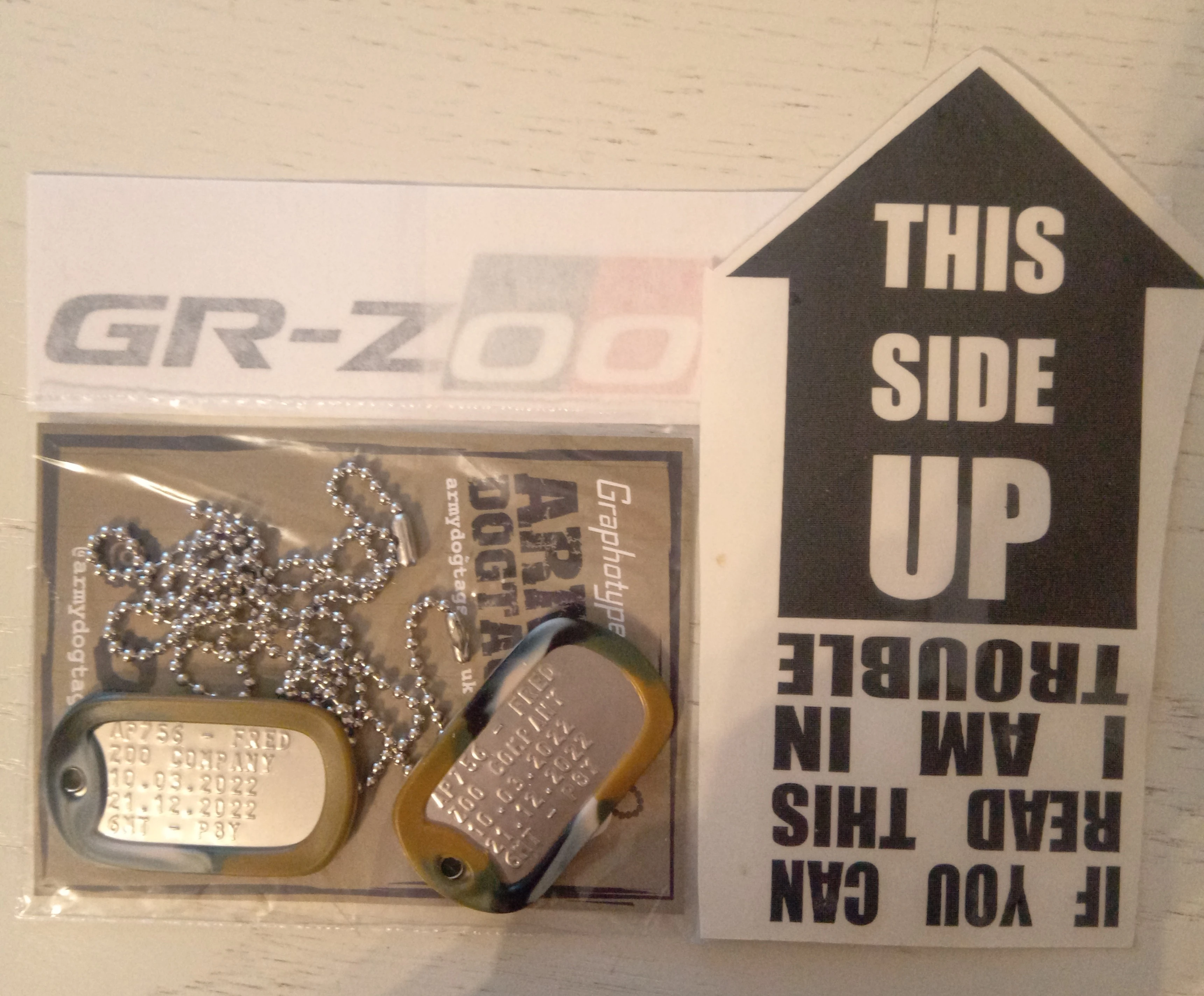 GR86 - Zoo Company Dog Tags | Toyota GR Forum for owners of GR Yaris ...