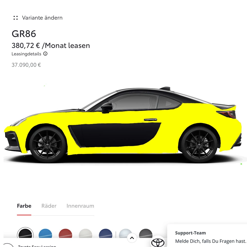 GR86 - Trying to create the RX7 wrap from Tokyo Drift on the GR86 in PS ...