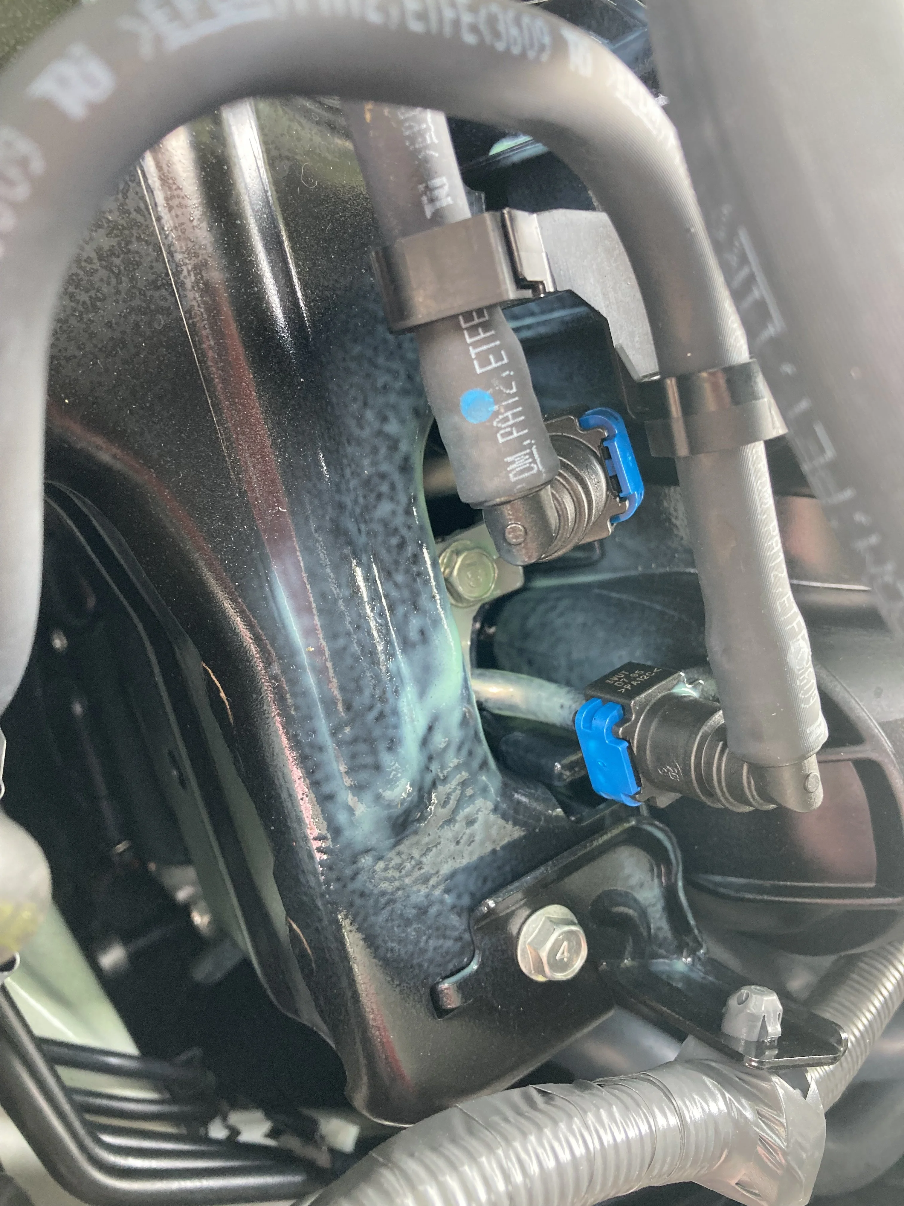 GR86 - Weird fluid / grease in engine bay | Toyota GR Forum for owners ...