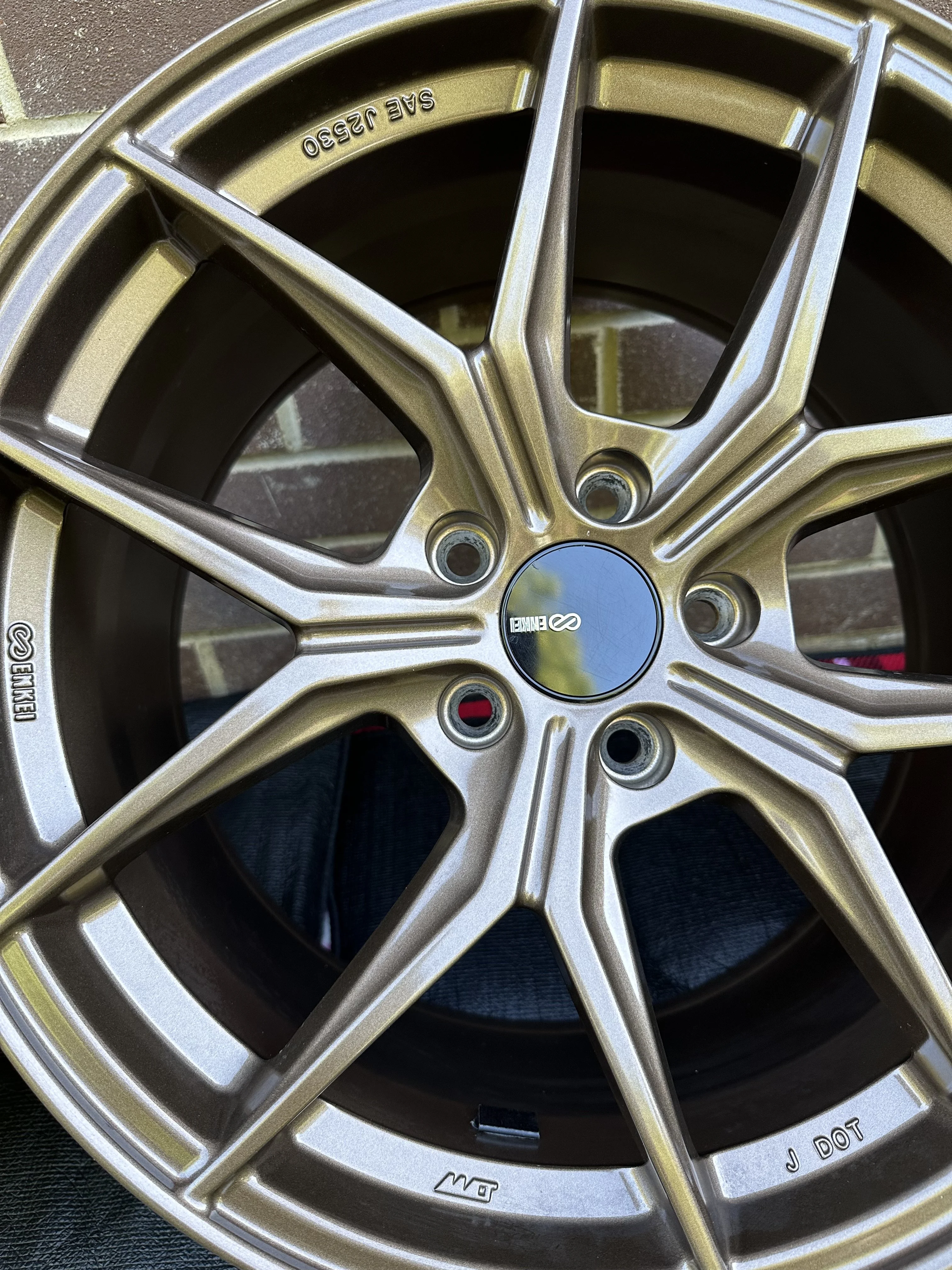 Expired - Genuine Enkei 18” alloys in bronze | Toyota GR Forum for ...
